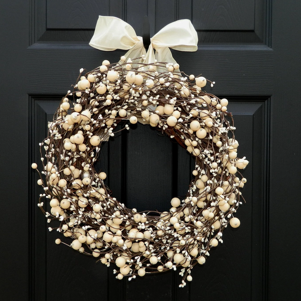 Cream Everyday Combo Berry Wreath | Ever Blooming Originals