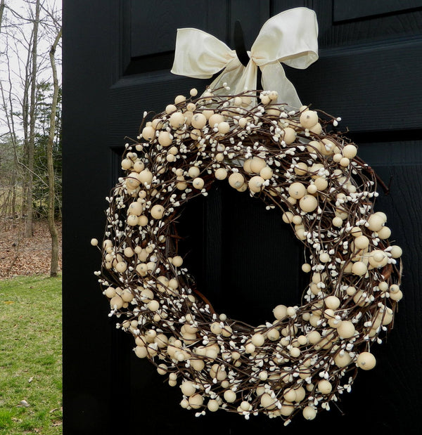 Cream Everyday Combo Berry Wreath | Ever Blooming Originals